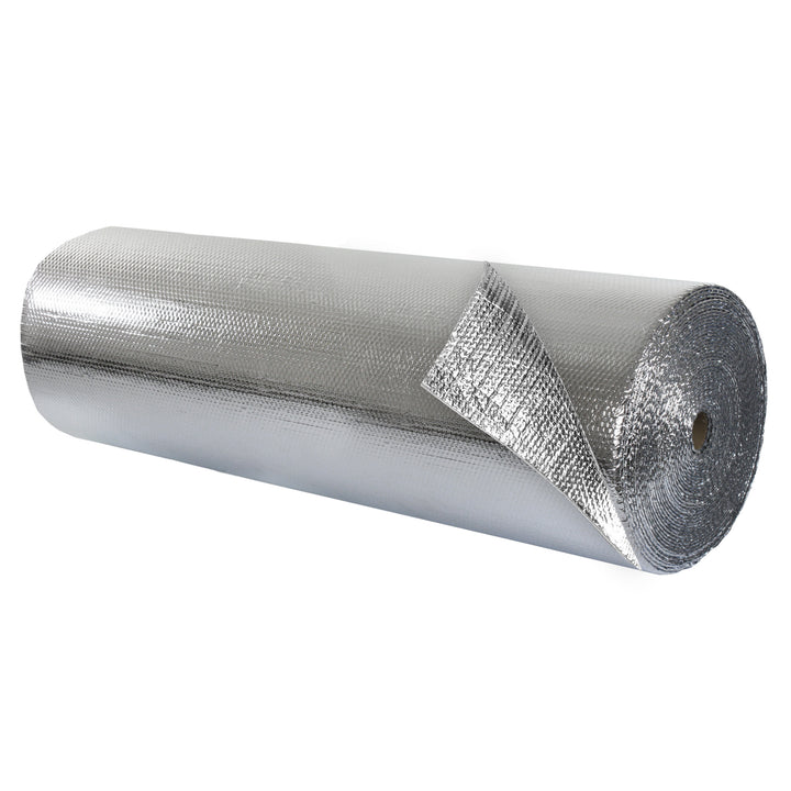 HVAC Duct Insulation Wrap | R8, 4' x 50' (200 Sq Ft) | EcoFoil
