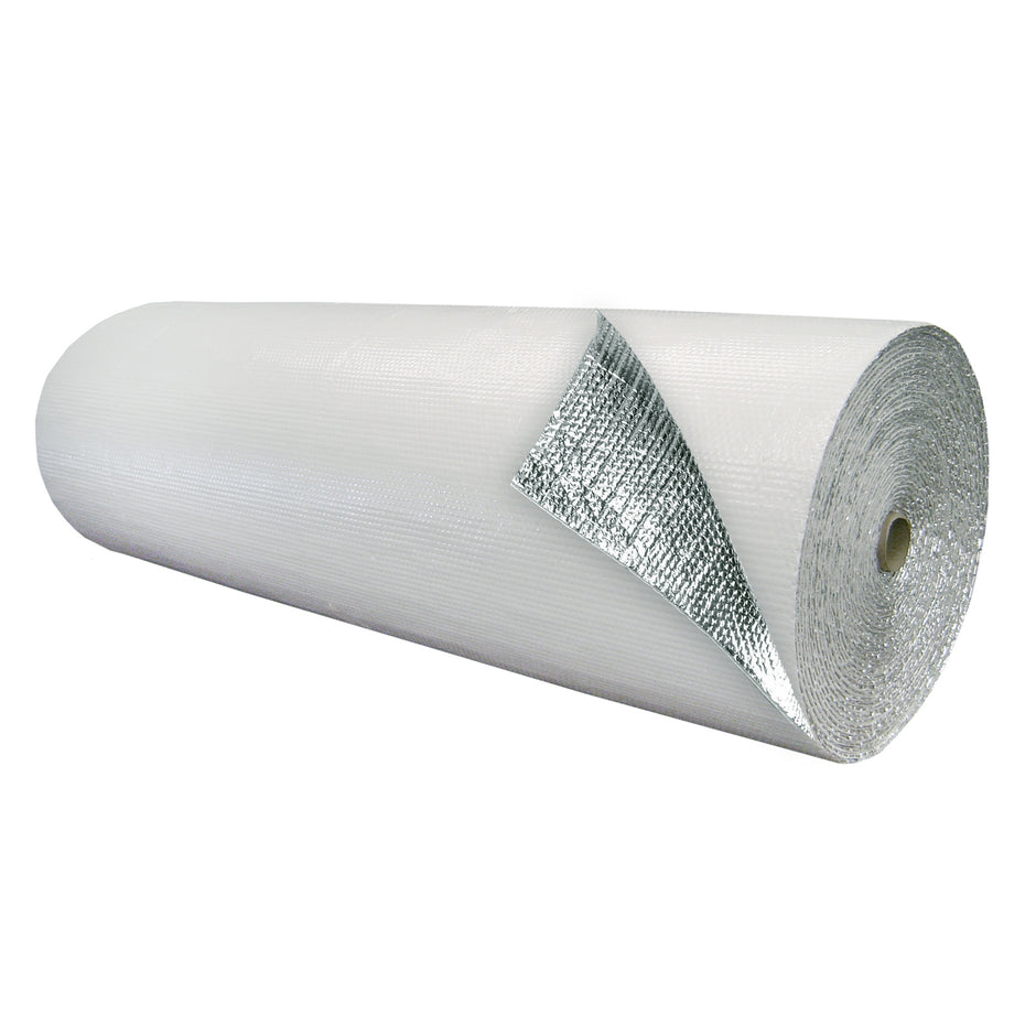 HVAC Duct Insulation Wrap | R8, 4' x 50' (200 Sq Ft) | EcoFoil